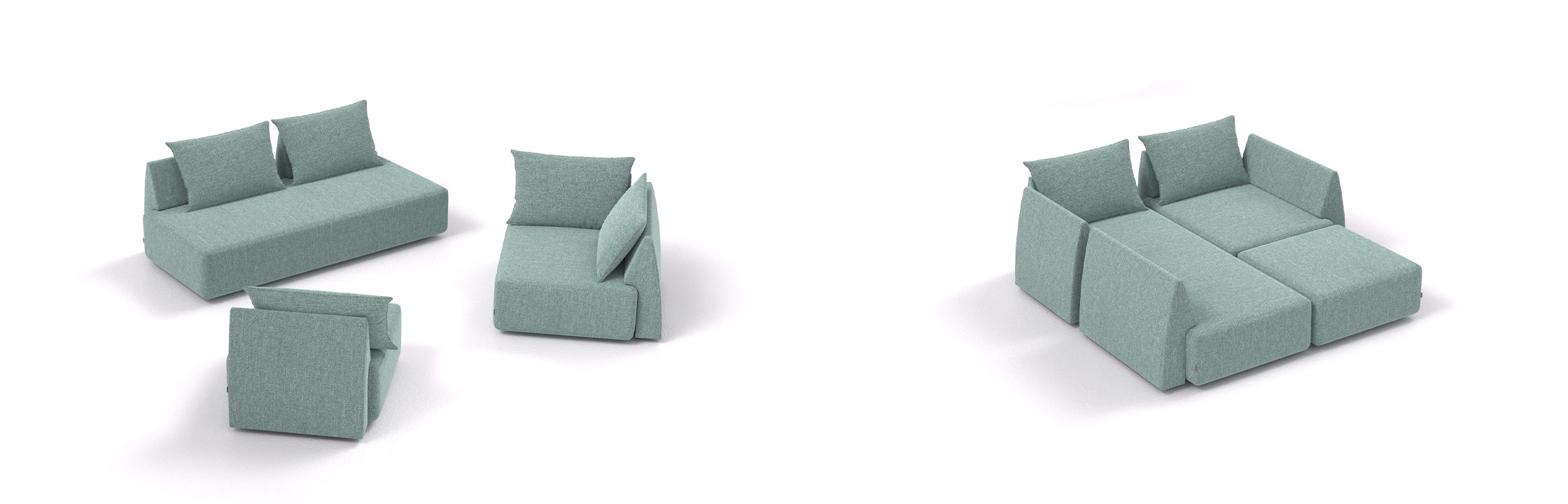 FEYDOM modular sofas. Transform your space with a customizable and ...